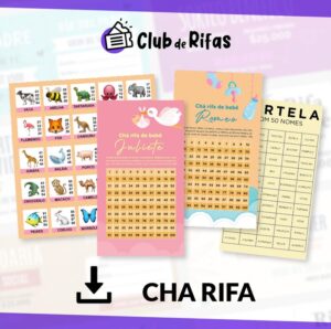 Chá rifa para editar | Clubderifas.com